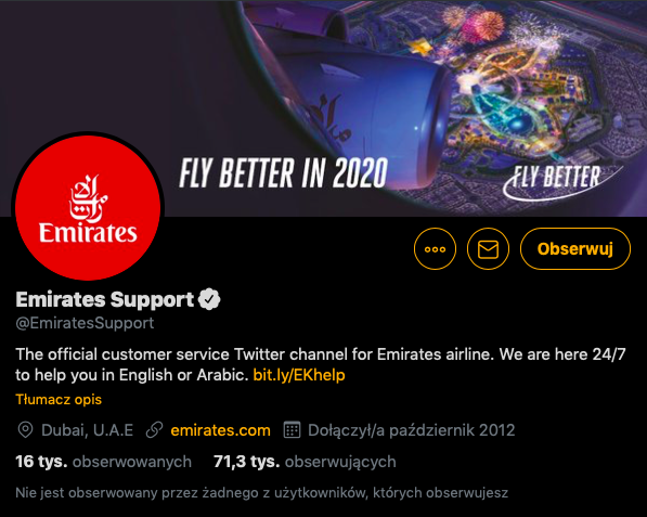 Emirates kontakt - infolinia. Sprawdź, jak się skontaktować